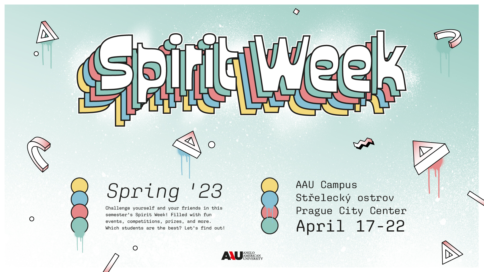 Spirit Week 2023 - Anglo-American University in Prague