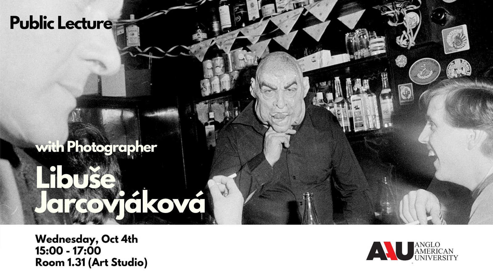 Libuše Jarcovjáková Photography Talk - Anglo-American University in Prague