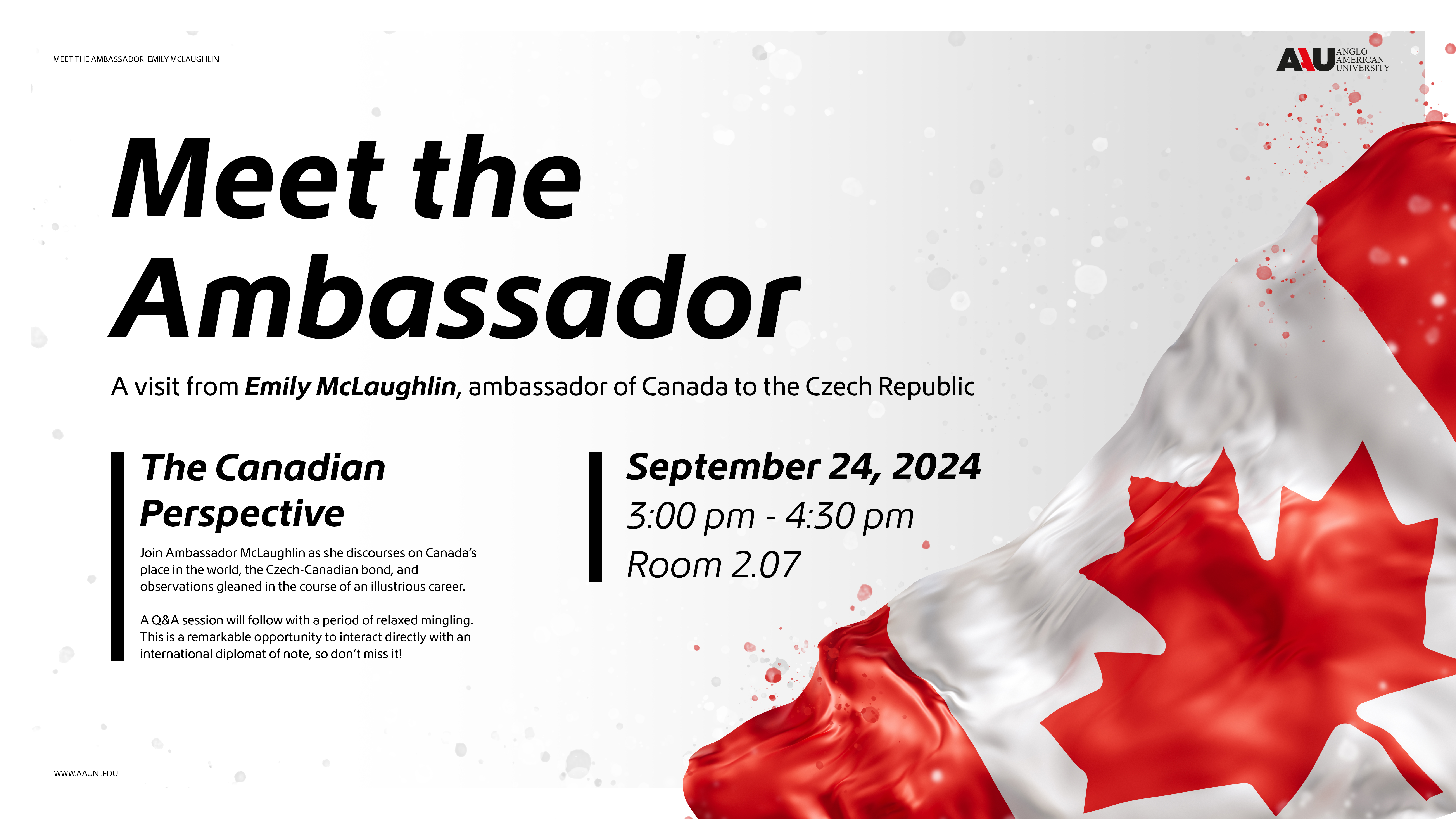 Meet the Ambassador: Emily McLaughlin - Anglo-American University in Prague