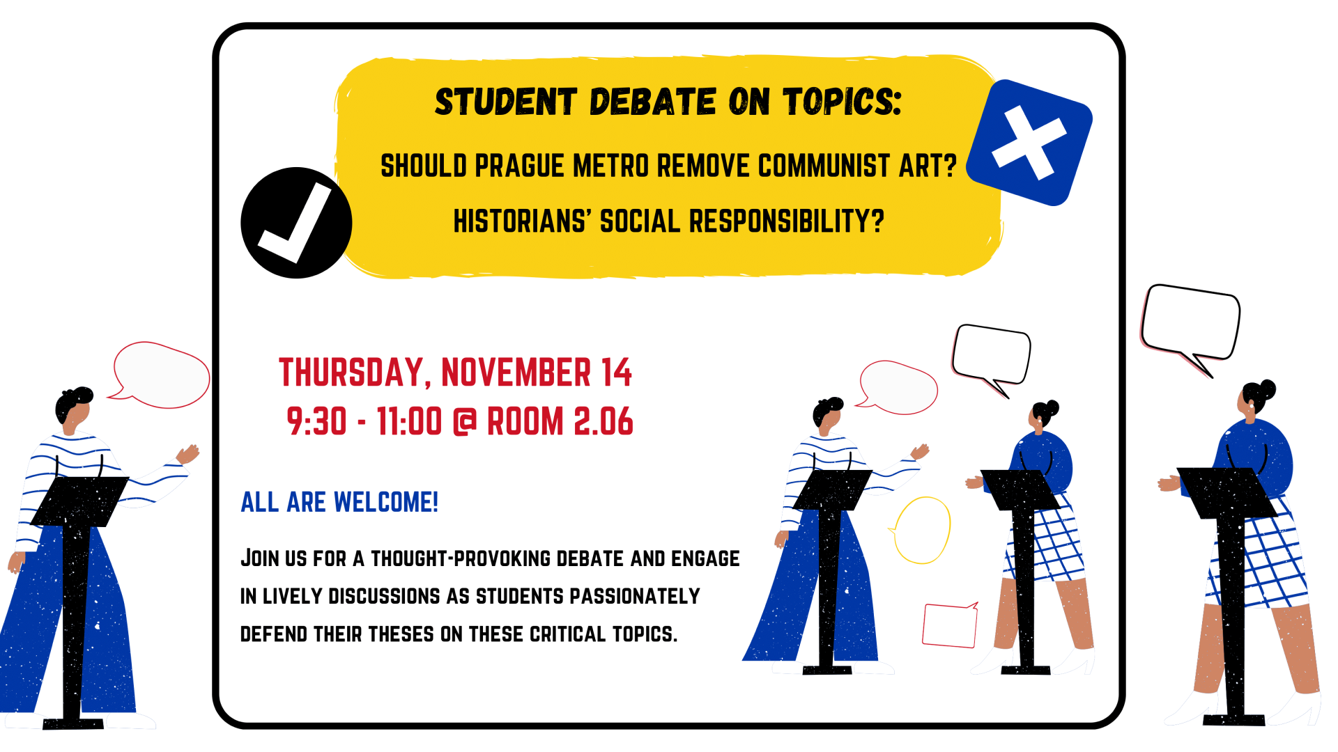 Student Debate - Anglo-American University in Prague